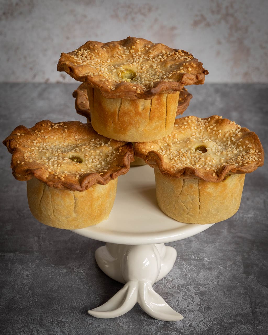 Curried Chickpea and Potato Pies