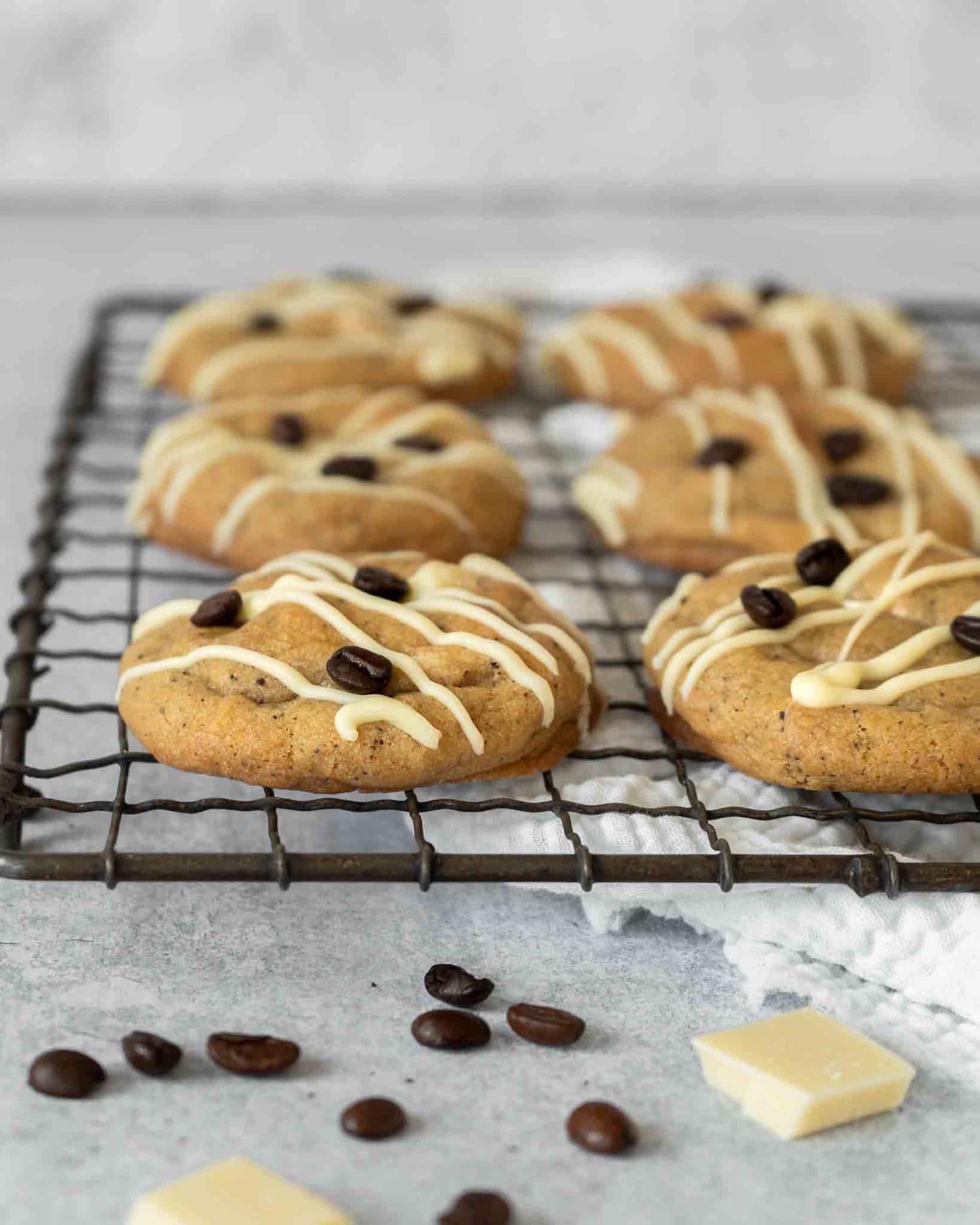 Vegan Coffee Cookies (Espresso Martini Cookies)