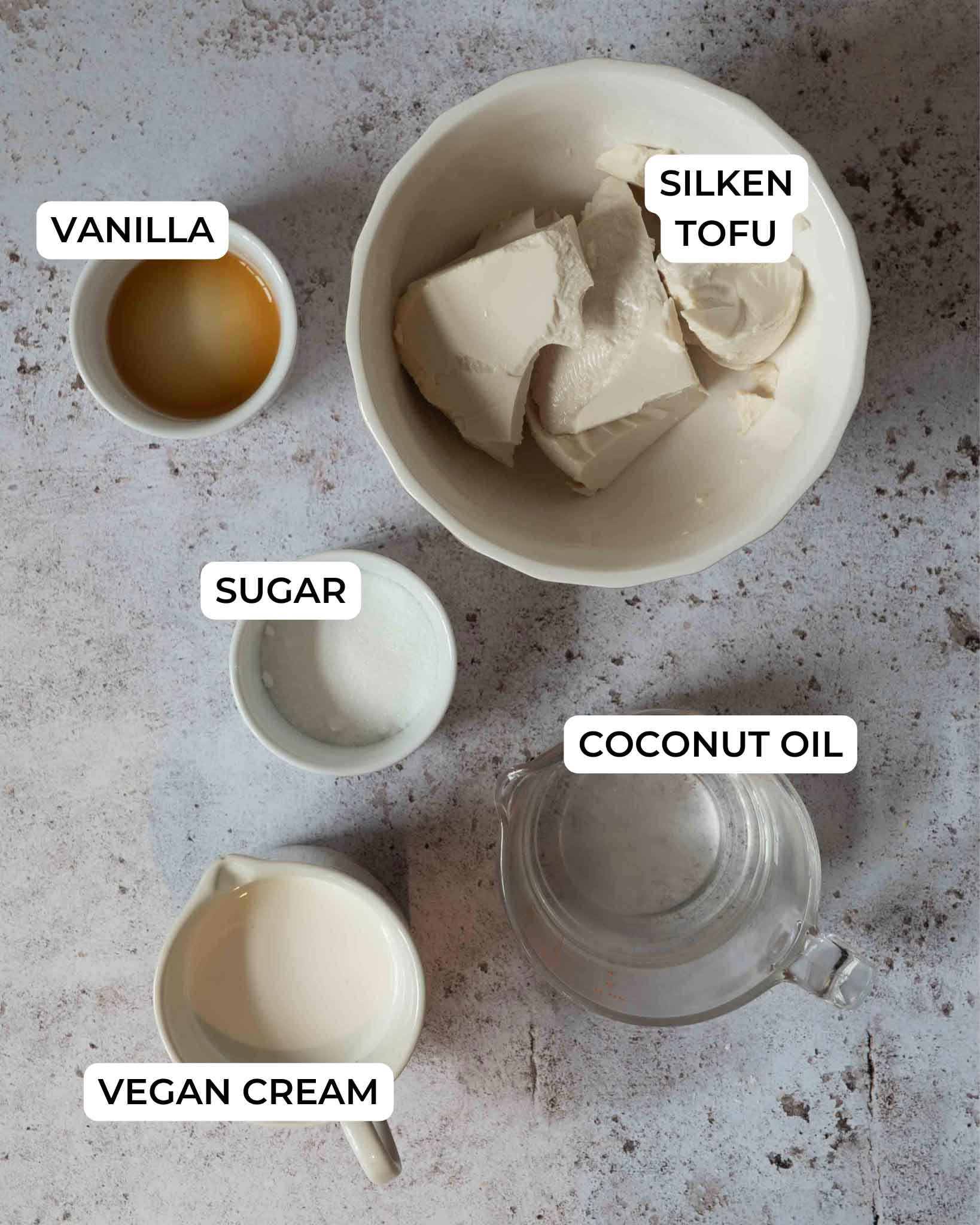 Creamy Vegan Mascarpone Cheese (Nut-Free Recipe!)