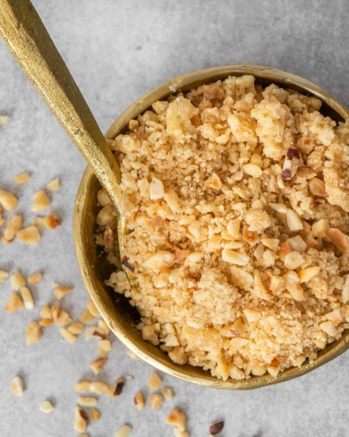 Hazelnut Crumble Topping Recipe (Perfect for Desserts)