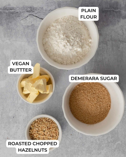 Hazelnut Crumble Topping Recipe (Perfect for Desserts)