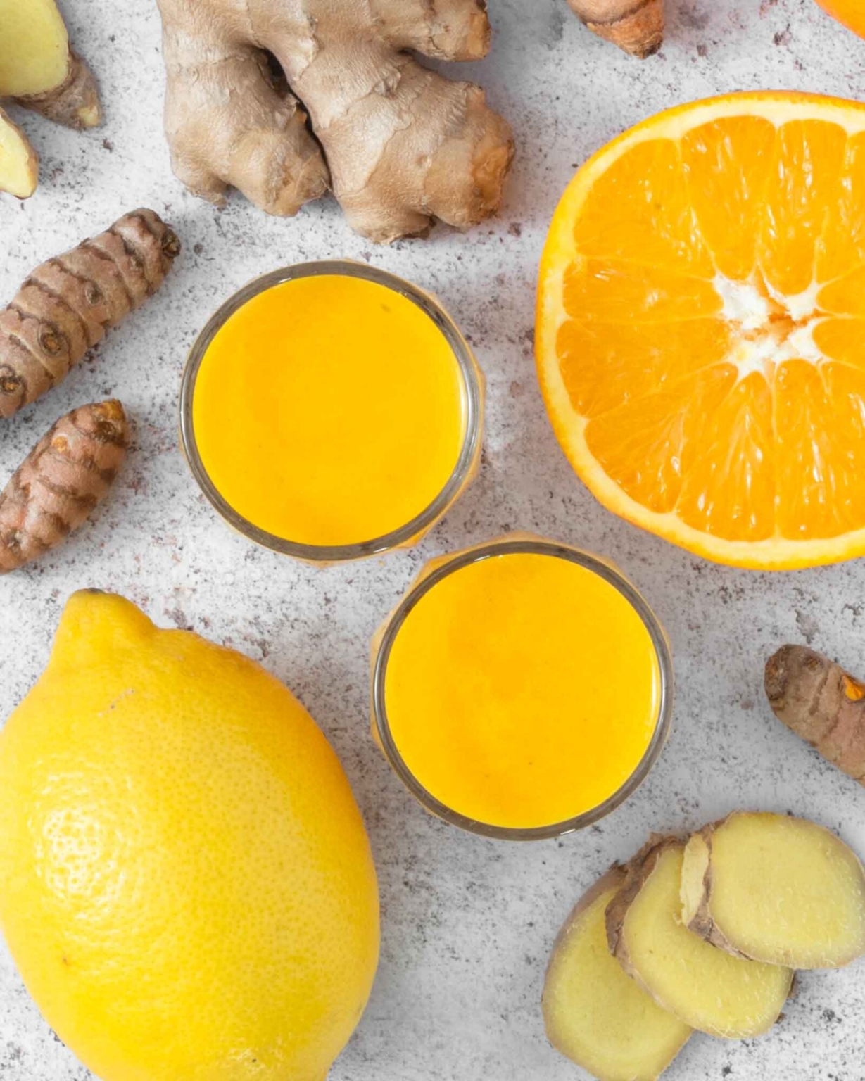 How to Make Ginger Turmeric Shots Without a Juicer